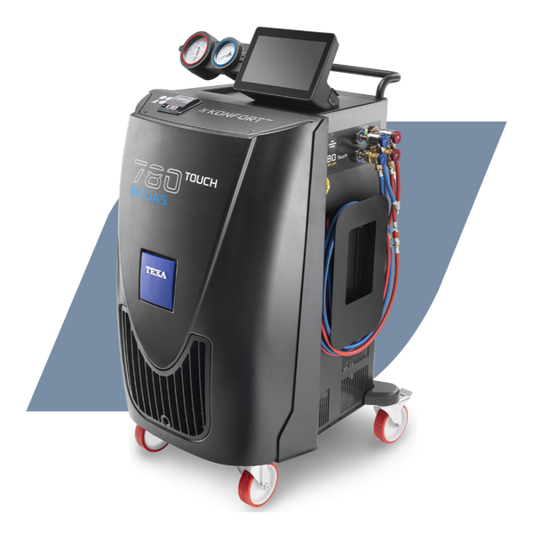 Recicladora de aire acondicionado Konfort 780 touch BI-GAS (R134a and - DTC tools soluciones ...
